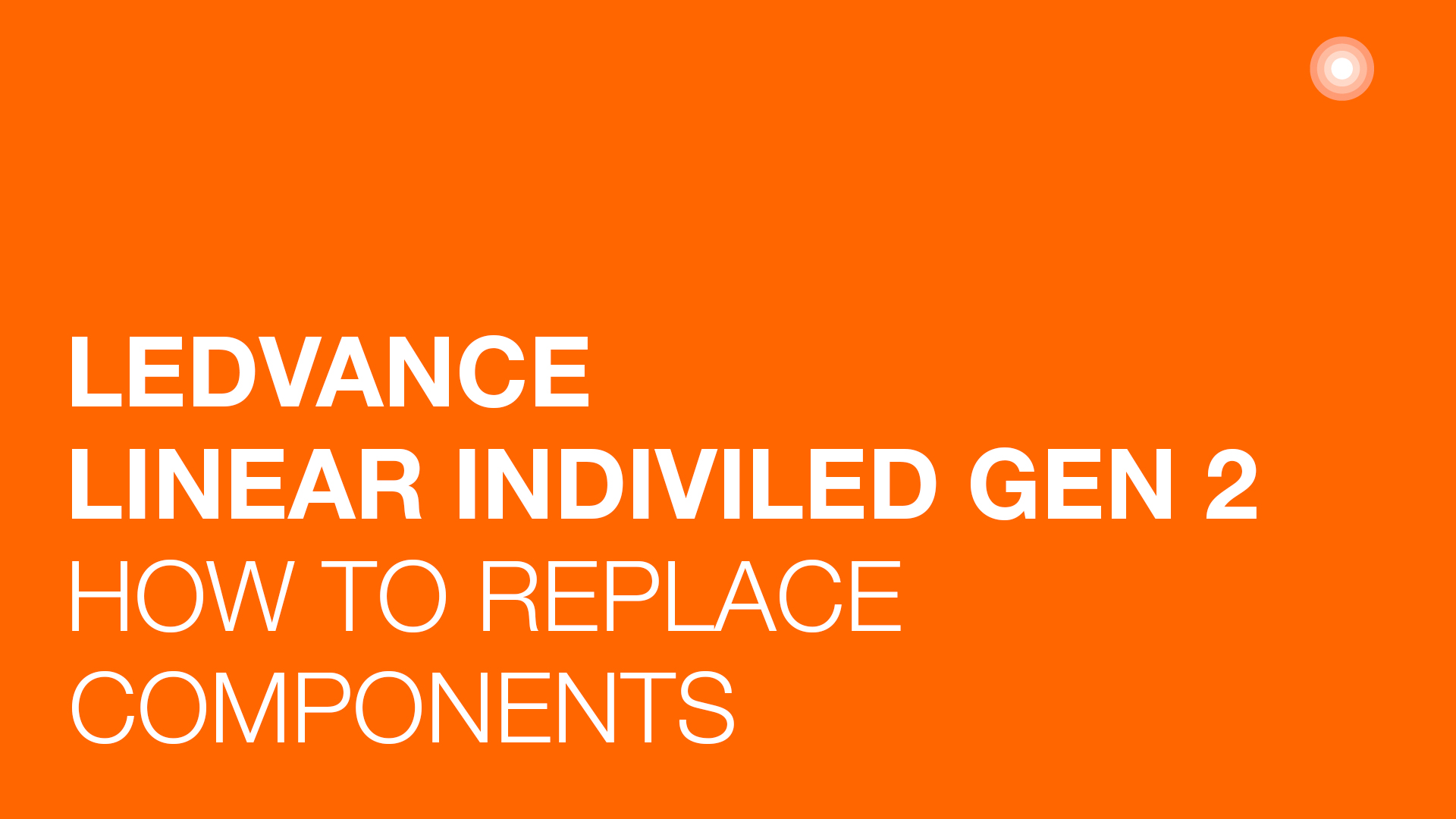 LEDVANCE EVERLOOP | LEDVANCE